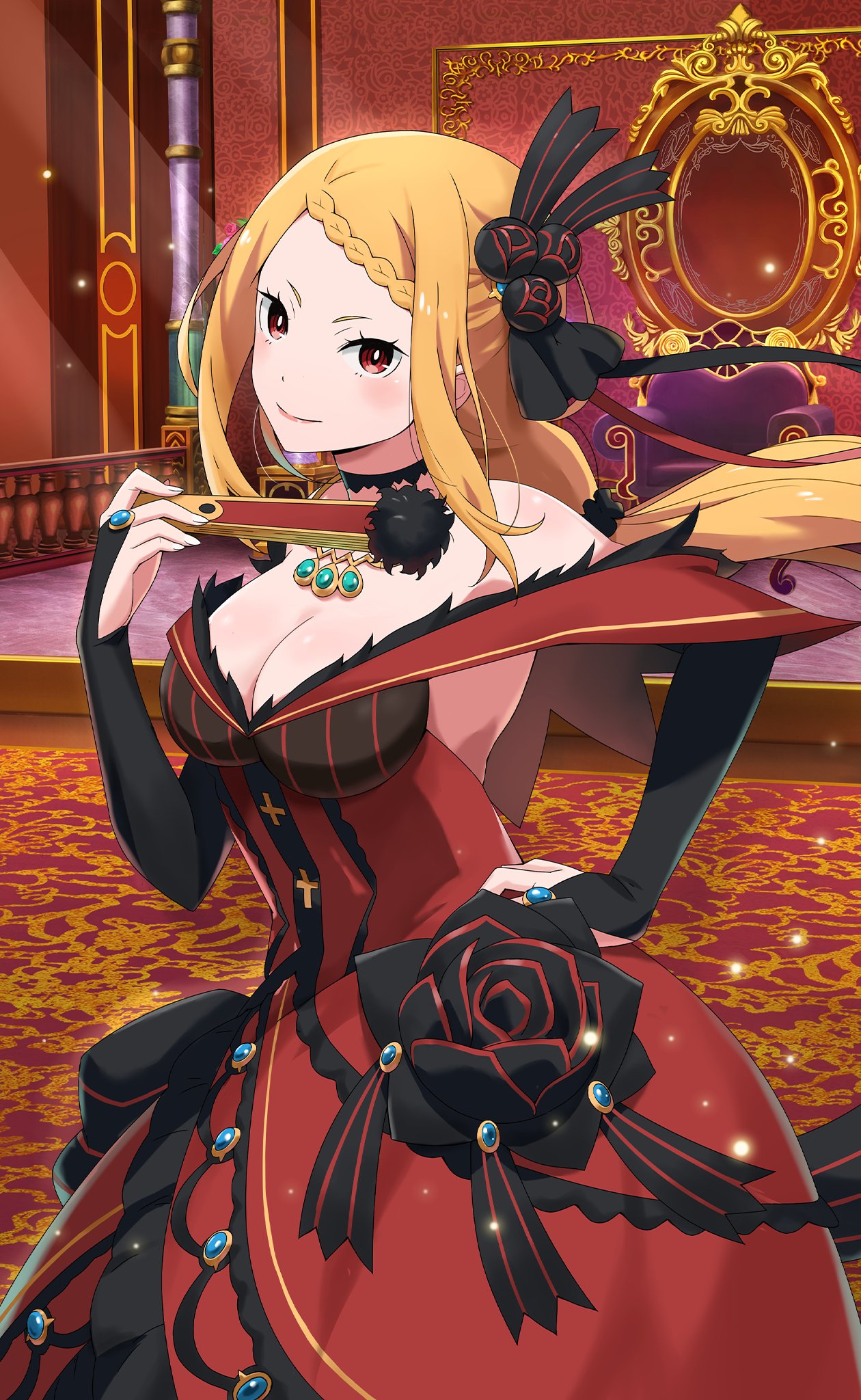 re zero kara hajimeru isekai seikatsu priscilla barielle cleavage dress no bra tagme | #680793 ...